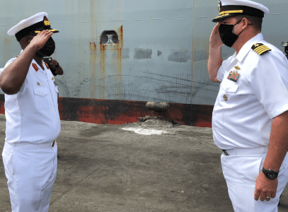 U.S naval ship, USS Hershel “Woody” Williams arrives in Nigeria for ...