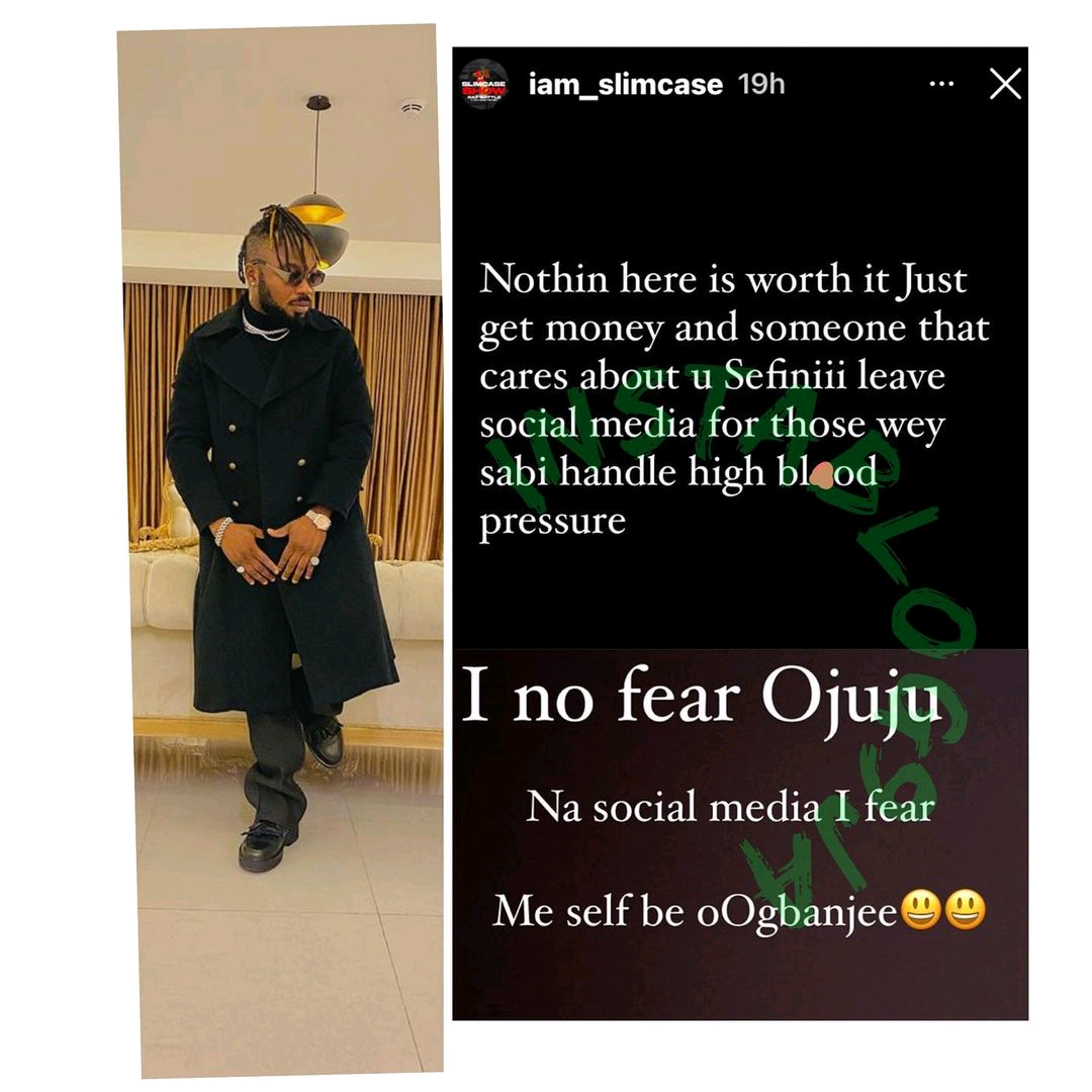 Nothing Is Worth It On Social Media – Singer Slimcase » Africa Global ...