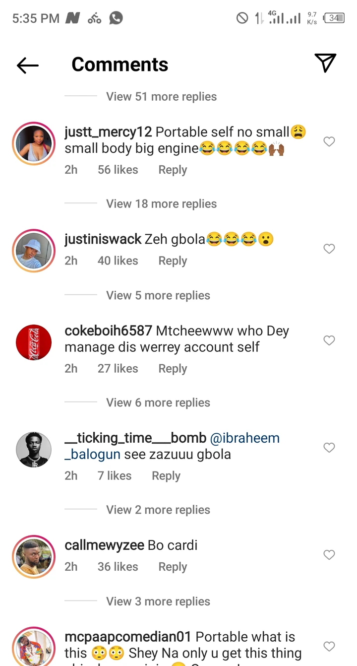 Check Out The New Photo An Upcoming Singer, Zazoo Zehh Shares on social ...