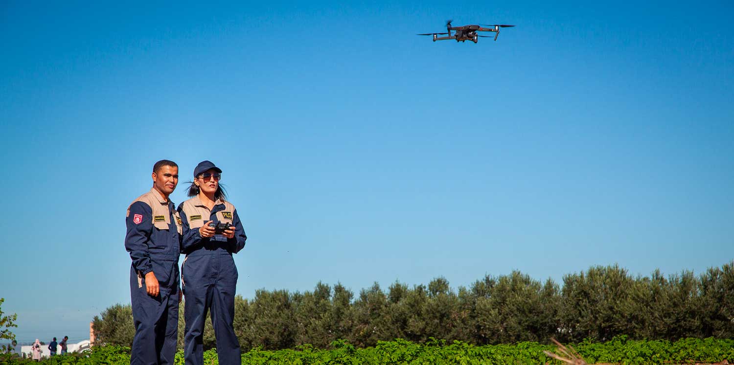 En Tunisie, les drones survolent les terres et donnent des ailes aux ...