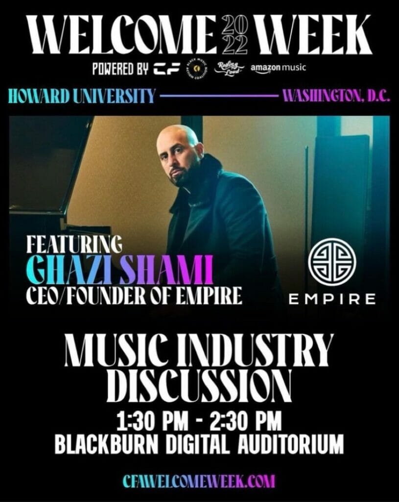 Howard University Welcome Week with Culture Fusion Agency- Music ...