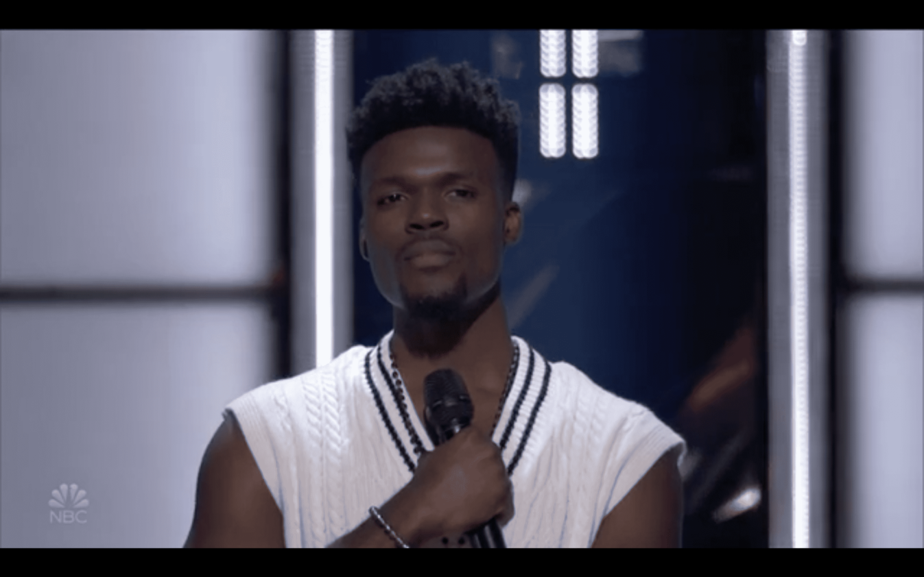 'The Voice' 2022: Four-chair turn Nigeran singer Andrew Igbokidi joins ...