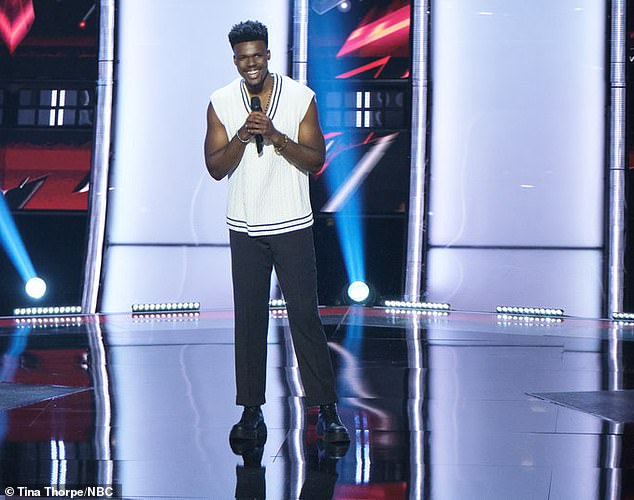 The Voice: Camila Cabello scores four-chair singer Andrew Igbokidi as ...