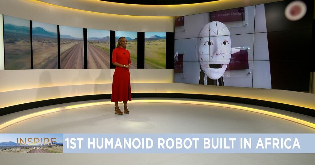 Africa’s 1st humanoid robot [Inspire Africa] – Africa Global Village