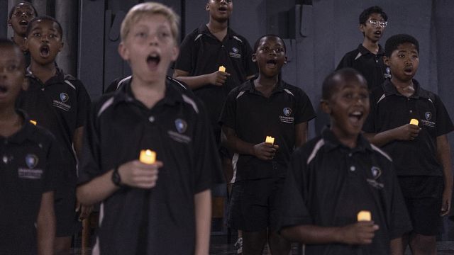 South Africa's Drakensberg Boys School Choir performs live » Africa ...